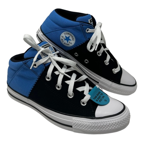 Converse | Shoes | Converse Chuck Taylor Axel Mid Canvas Navy Blue Shoe ...